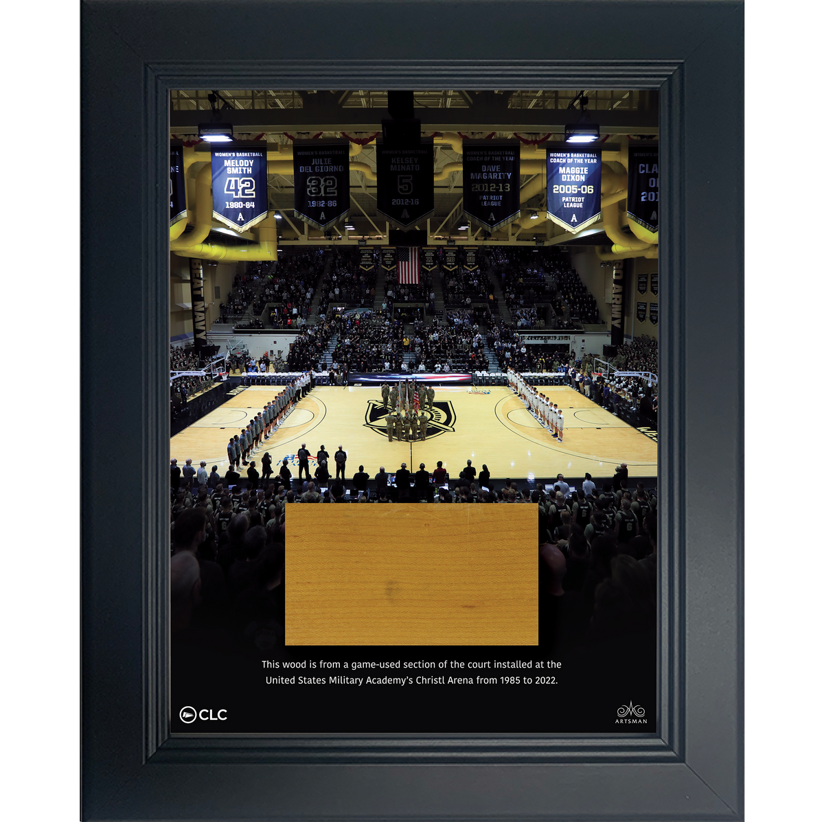 army-black-knights-christl-arena-courtside-frame-10-x13-artsman