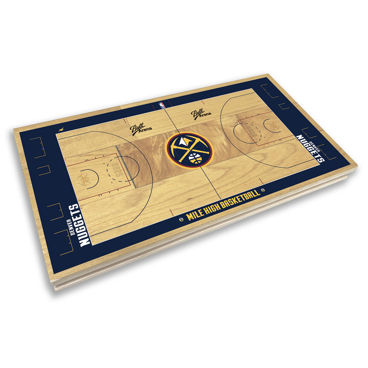 Denver Nuggets Championship Mini Court – Artsman
