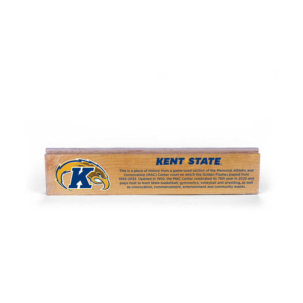 Kent State Golden Flashes Wood Block – Artsman
