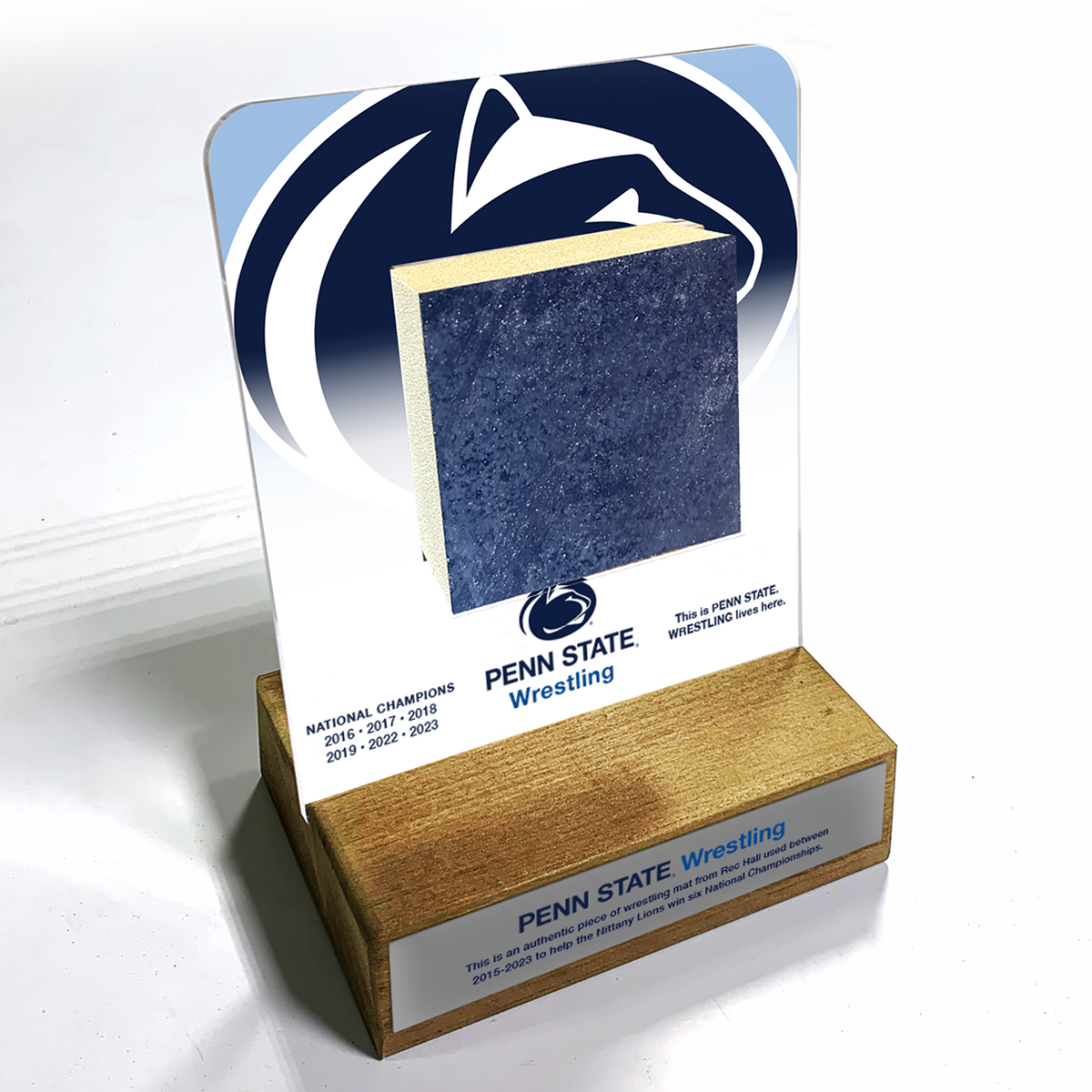 Penn State Nittany Lions Wrestling Logo Desk Frame – Artsman