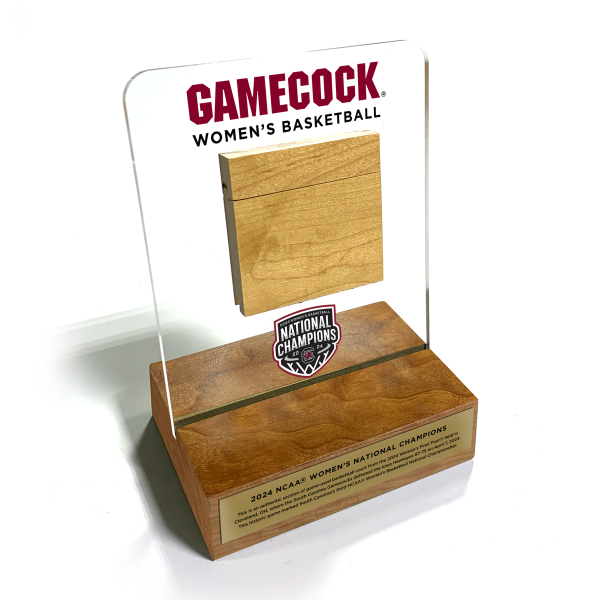 South Carolina Gamecocks 2024 NCAA® Women's National Championship Desk ...
