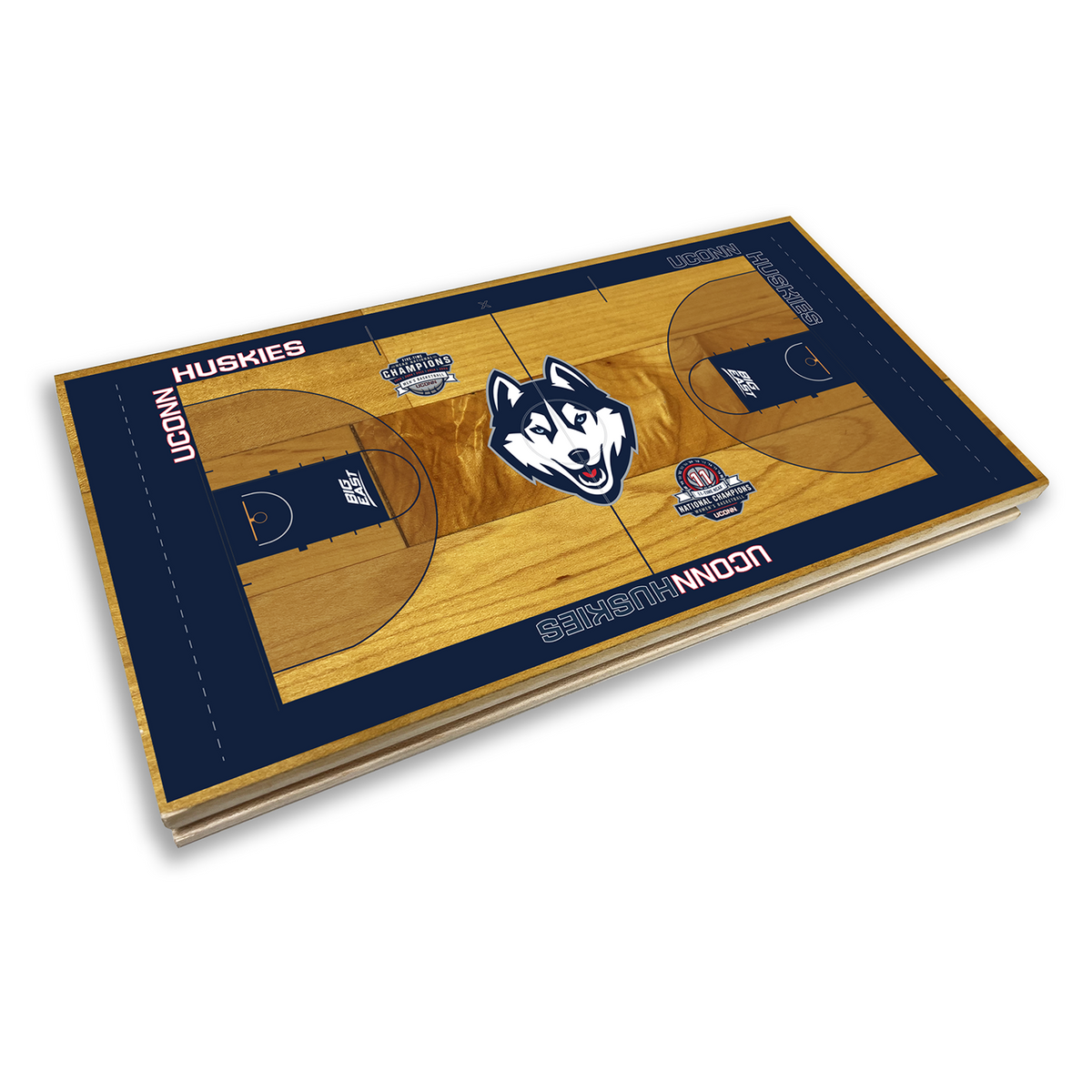 UConn Huskies Harry A. Gampel Pavilion Mini Court – Artsman